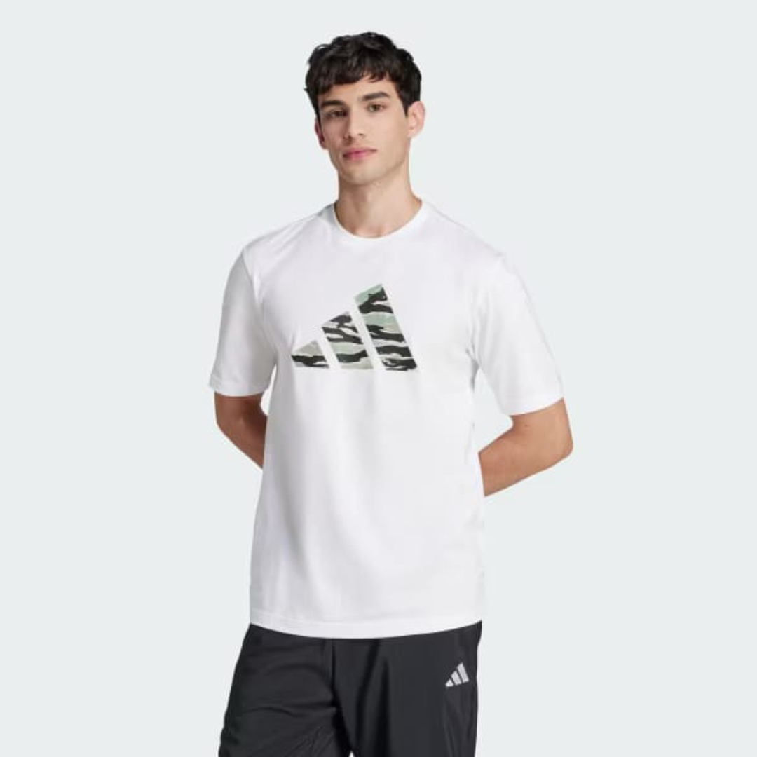 AD Codes Camo Graphic Tee White – Just Original